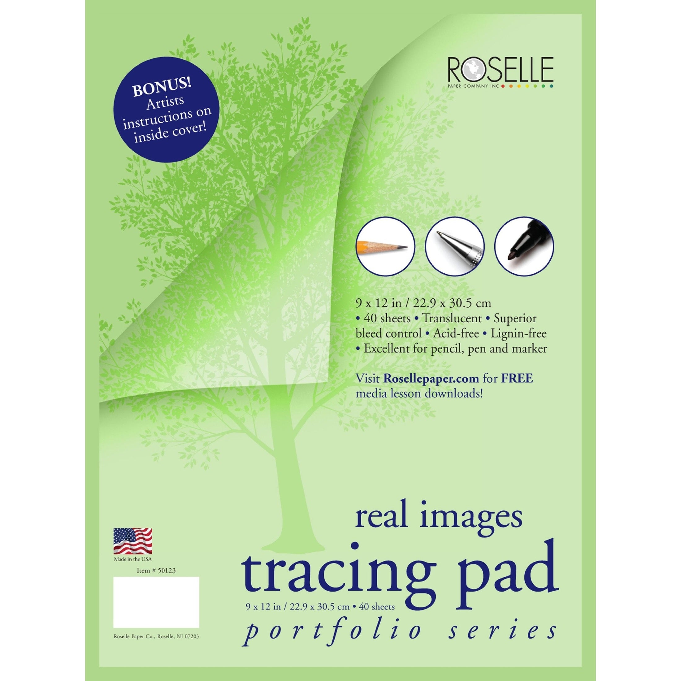 TRACING PAD 9X12 40PG – JA Riollano Co, Inc. School I Office I Crafts I ...