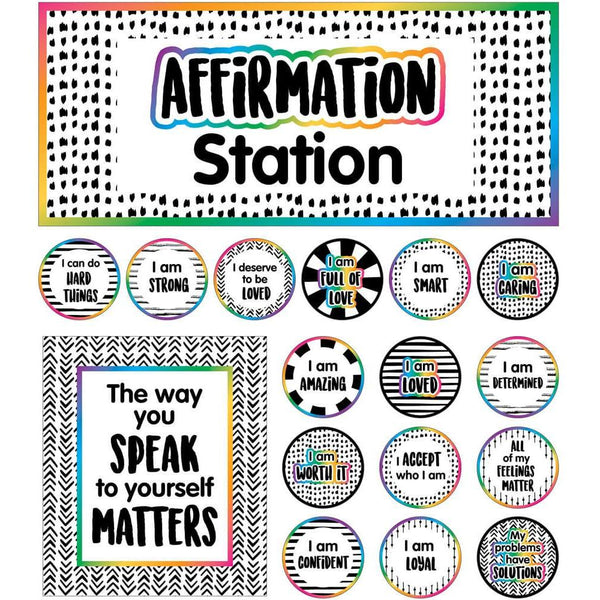 Affirmation Station Bulletin Board Set – JA Riollano Co, Inc. School I ...