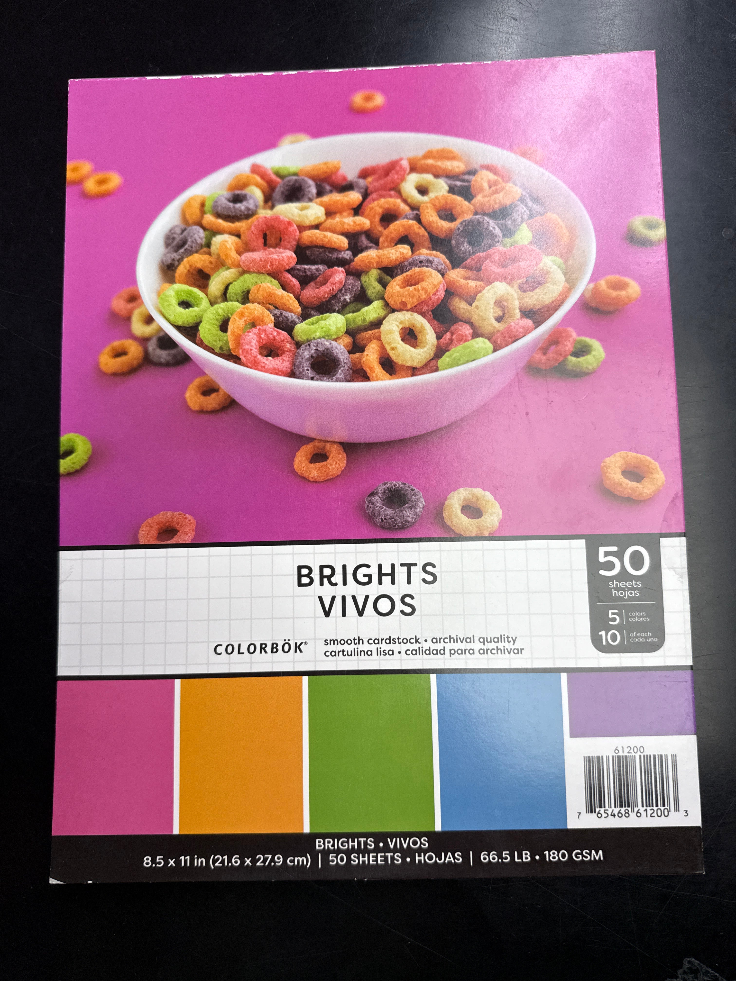 SMOOTH CARDSTOCK BRIGHT PAPER PAD 8.5X11 50 SHEET – JA Riollano Co, Inc ...