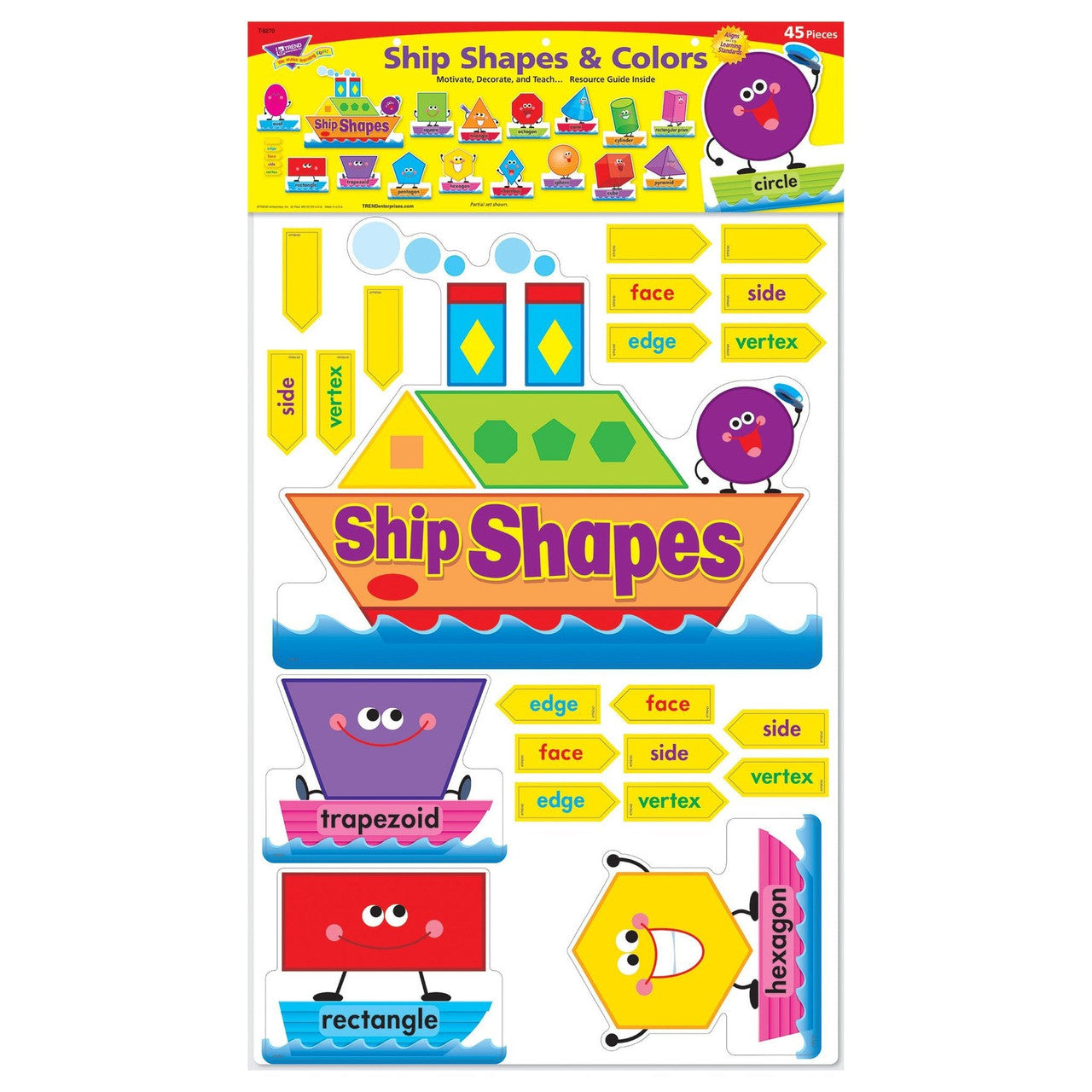 SHIP SHAPES & COLORS BULLETIN BOARD – JA Riollano Co, Inc. School I ...