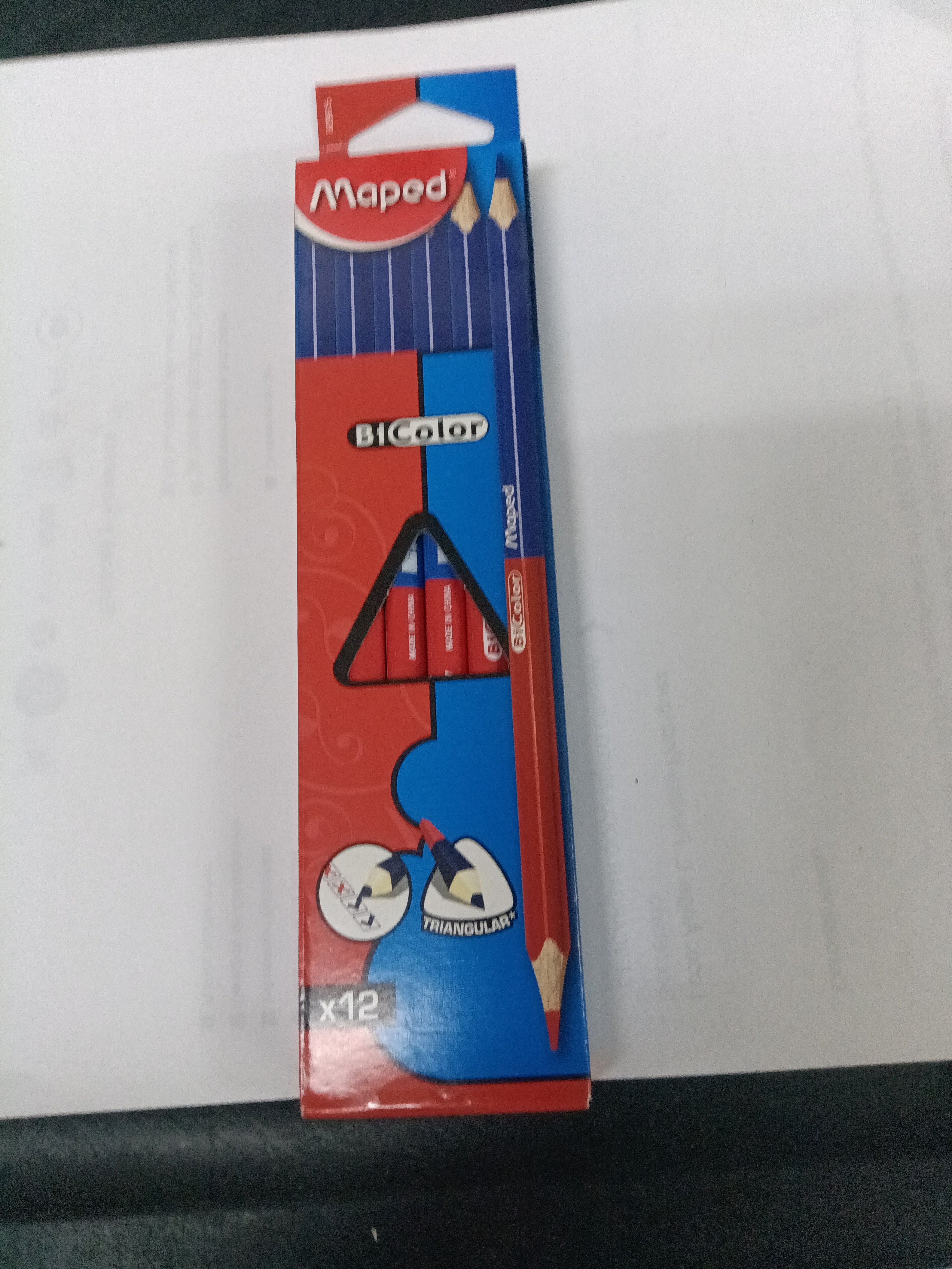 BI COLOR PENCIL BLUE & RED 12 – JA Riollano Co, Inc. School I Office I ...